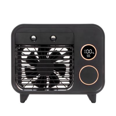 China Mini Air Cooler Fan 2000mAh Ics Battery Powered Air Conditioner for sale