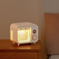 China Portable Air Cooler Fan LCD Screen USB Rechargeable Water Air Conditioner Fan for sale