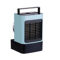 China Desktop Portable Air Cooler Fan Rechargeable 600ml Tank Water Mist Fans for sale