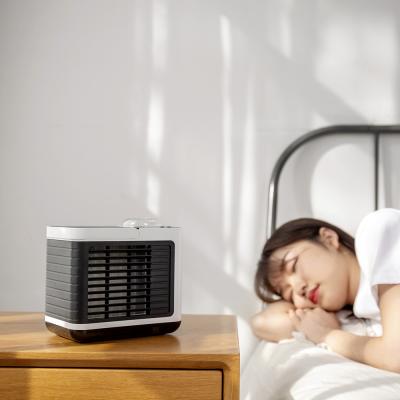 China Negative Ions Air Cooler Fan: Portable Air Conditioner, 3 Speed & Warm Light for sale