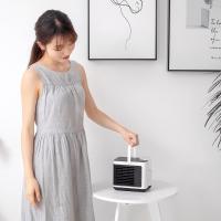 China Negative Ions Air Cooler Fan: Portable Air Conditioner, 3 Speed & Warm Light for sale
