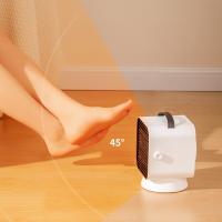 China 1000W AC220V Small Electric Heater Thermostat Ceramic Oscillating Fan for sale