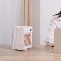 China Rechargeable USB Air Cooler Fan 4000mAh Battery Nano Ice Mist Fan for sale