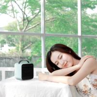 China Micro Port Air Cooler Fan Portable Mini USB Desktop Water Cooler Fan for sale