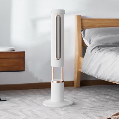 China Tower Floor Bladeless Fan Portable 10000mAh Living Room Fan Remote Control for sale