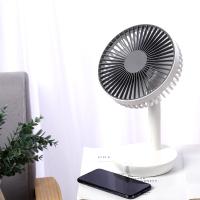 China Portable Rechargeable  Air Circulator Table Fan Charging your Phone for sale