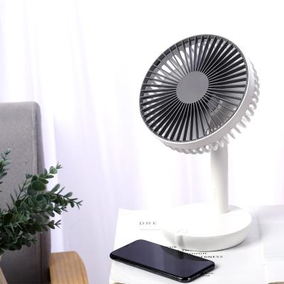 China Portable Rechargeable  Air Circulator Table Fan Charging your Phone for sale