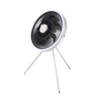 China Rechargeable Usb Type C Fan Tripod 10000mAh Battery Portable Standing Fan for sale
