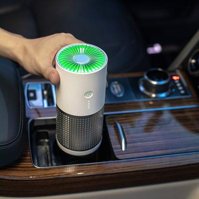 China Portable Negative Ion Air Cleaner H13 OEM AP02 Mini Hepa Filter Home Large Room for sale