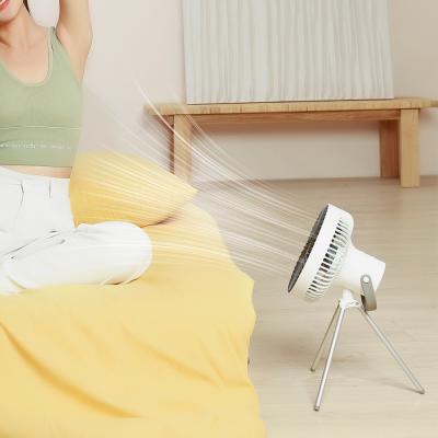China Outdoor BBQ Air Blower Tripod 10000mAh Travel Desk Fan for sale