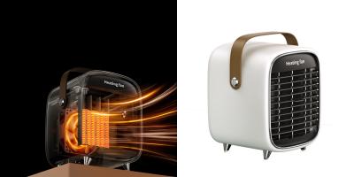 China Office Electric PTC Ceramic Space Heater 600W Mini Small Room Heater for sale