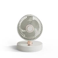 China 10000mAh Floor Standing Fans DC 5V Minebea Motor Fan LCD Screen Timer for sale