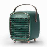 China Mini Rechargeable Table Fan 5V Portable Air Conditioner Cooler Spray Mist Cooler Fan for sale