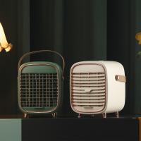 China 5V 2000mh Air Conditioner Table Fan 3 Speeds ABS Small Cordless Air Conditioner for sale