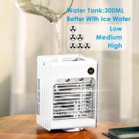 China Rechargeable Oscillating Air Cooler Fan F855 Table Air Quality Control System for sale