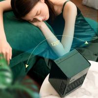 China PCB Air Cool Water Spray Fan 300ml Tank Rechargeable Portable Air Conditioner for sale
