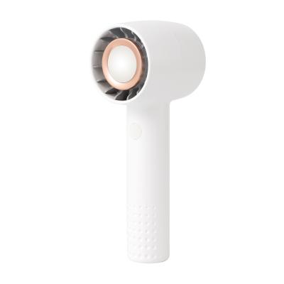 China Turbo Speed Usb Mini Cooler Fan Portable Handheld 2000mah No Leaf Fan for sale