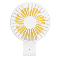 China 5 Vane Air Cooler Handheld Fan USB 2000mAh 2A Type-C Small Quiet Desk Fan for sale