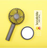 China Macaron Mini Portable Handheld Fan Handy Magnetic Base Mini Usb Rechargeable Fan for sale