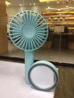 China Portable USB Rechargeable Handy Fan 2000mAh 4 Vane Mini Rechargeable Fan for sale