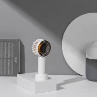 China 1200mAh Mini Handheld Electric Fan Silent 3 Vane Battery Operated Fan For Camping for sale