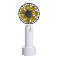 China 1200mAh Mini Portable Handheld Fan Rechargeable 3 Speed Handheld Mini Electric Fan for sale