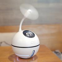 China 3 In 1 Usb Ultrasonic Humidifier 300ml Mini 2000mah Colour Changing Light Diffuser for sale
