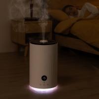 China UV Sterilization Rotating Ultrasonic Air Humidifier 5L Large Capacity Warm Mist for sale