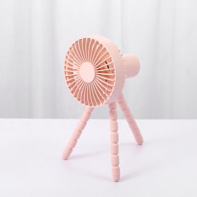 China Flexible Tripod Portable Fan Battery 1800mah Handheld Mini Portable Fan for sale