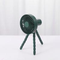 China Flexible Tripod Stroller Fan 1800mAh Camping Mini Portable Usb Rechargeable Fan for sale