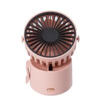 China 3 Speed Mini Portable Handheld Fan Pivoting Head 3W Living Room Air Circulator Fan for sale