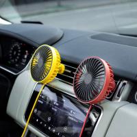 China 4 Inch Portable Handheld USB Charger DC5 12V 24V LED Mini Car Fan for sale