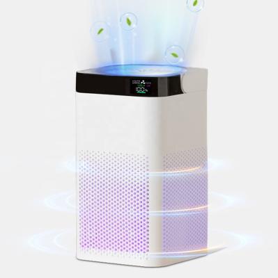 China H12 Household Air Purifier Portable UV Lamp HEPA 10000mAH Room Office for sale
