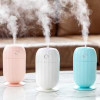 China Home USB Air Humidifier Led Night Light 300ml Tank Car Air Freshener for sale