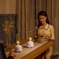 China Decorative 20ml/H Led Essential Oil Diffuser 3 In 1 300ml Ultrasonic Humidifier for sale