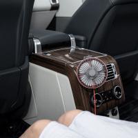 China 4 Inch Air Cooling Fan 4 Vane DC Powered 3 Speeds Vehicle Rotatable Clip Car Fan for sale