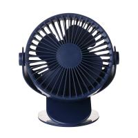 China 5 Vane Desk Clip On Fan Mini USB Rechargeable Portable 360 Degree Rotating Fan for sale