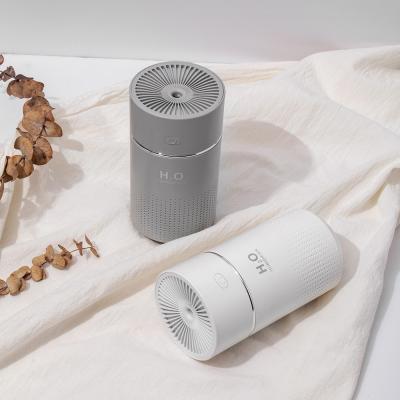 China 30 Ml/H Ultrasonic Air Humidifier LED Warm Light 360ml Usb Car Charger Humidifier for sale