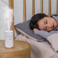 China 30 Ml/H Ultrasonic Air Humidifier LED Warm Light 360ml Usb Car Charger Humidifier for sale