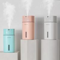 China H2o 500ml Ultrasonic Air Humidifier Tabletop Led Light Aroma Diffuser USB Power for sale