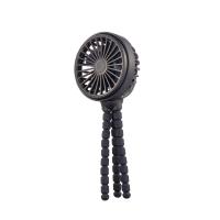 China Portable Rechargeable Table Fan 1200mAh Stroller Student Mini Handheld Electric Fan for sale