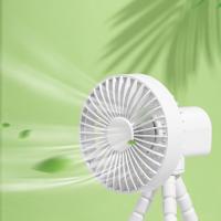 China Portable Hanging Rechargeable Stand Fan Usb Battery Octopus Stroller Fan for sale