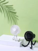 China Battery USB Rechargeable Table Fan 2500mAh Portable Baby Mini Handheld Stroller Fan for sale