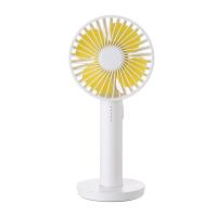 China Rechargeable Handy Fan with 3 Speed Level & Makeup Mirror for sale