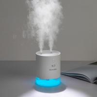 China Battery 2000mAh Aroma Diffuser Night Light 650ml Double Spray Mini Usb Ultrasonic for sale