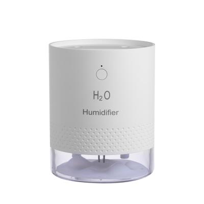 China Colorful Portable Rechargeable Humidifier 650ml Capacity 2000mAh Car Charger for sale