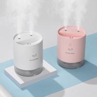 China Colorful Portable Rechargeable Humidifier 650ml Capacity 2000mAh Car Charger for sale