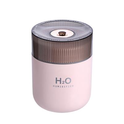 China Portable Car USB Air Humidifier LED Light Small 380ml Water Tank Spray Mist for sale