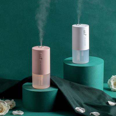 China 300ml Car Rechargeable Air Diffuser USB 2000 Mah Mini Ultrasonic Diffuser for sale