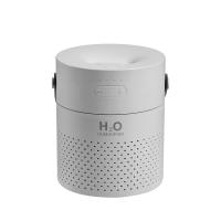 China Dual Spray Portable Rechargeable Humidifier 1100ml 4000mAh Colorful Light for sale